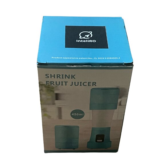 Blender pliabil InteliRO, portabil, 13-29cm, 450ml, 70W, 6 lame, sala, birou, calatorii ...