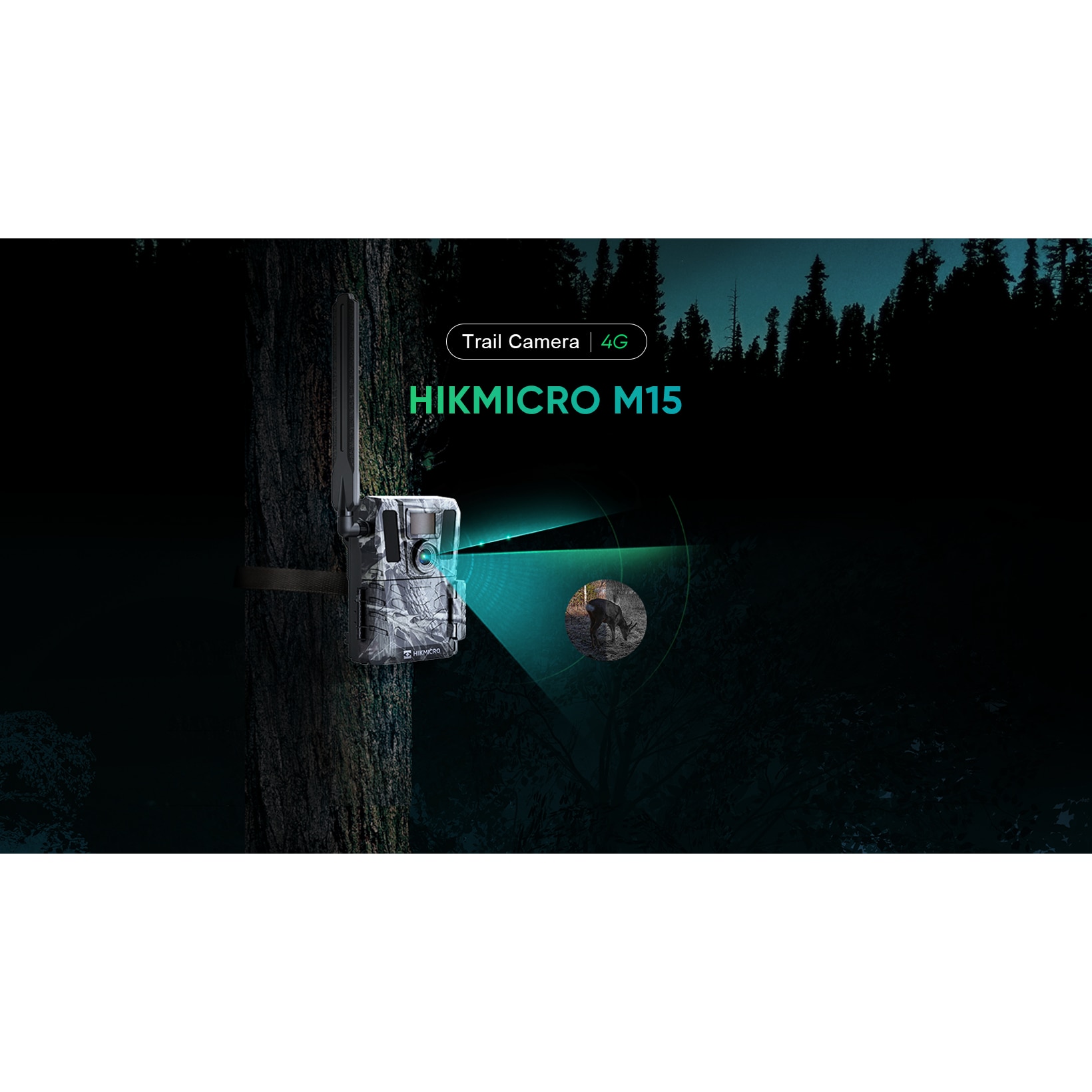 Camera de vanatoare HIKMICRO M15, night vision, 4G, GPS, Full HD foto ...