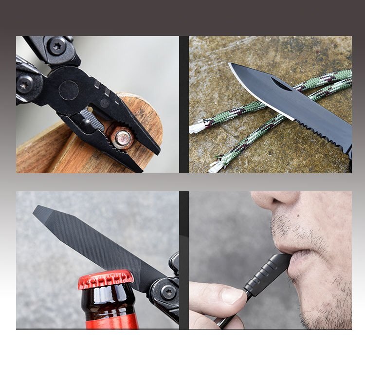 Unealta Multifunctionala, 15 in 1, ideala pentru camping, supravetuire ...