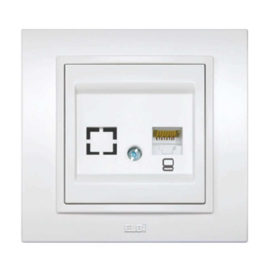 Priza UTP RJ45 Cat6E Elbi Zena ST Fildes - eMAG.ro