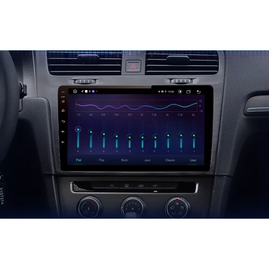 Navigatie Volkswagen Golf 7, Android 12, 2GB RAM 32GB, gri, google maps ...