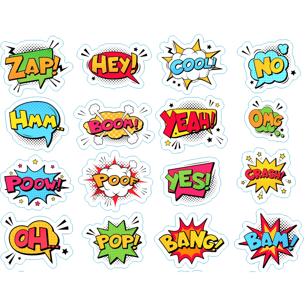 Set Stickere simpatice adezive 49 bucati Waterproof Pvc, Emoticoane ...