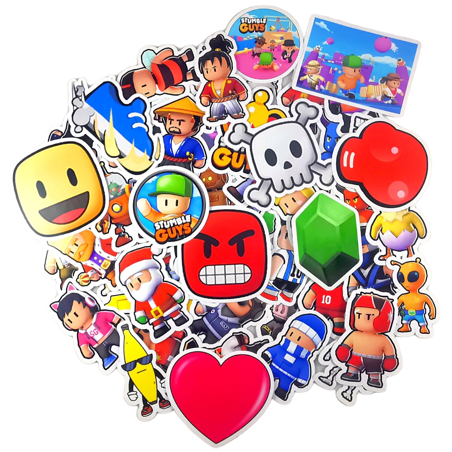 Set Stickere cu personaje animate adezive 41 bucati Waterproof Pvc ...