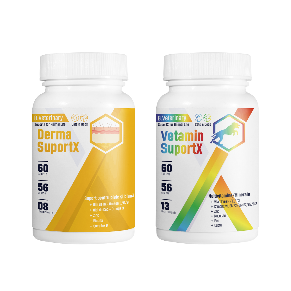 Sinergia Dermovit - supliment veterinar pentru piele, blana si ...