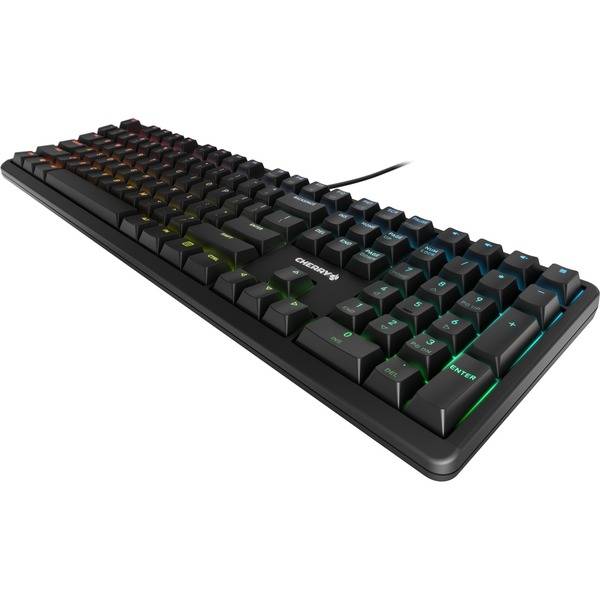 Механична клавиатура G80-3000N RGB Switch Cherry MX Silent Red Black ...
