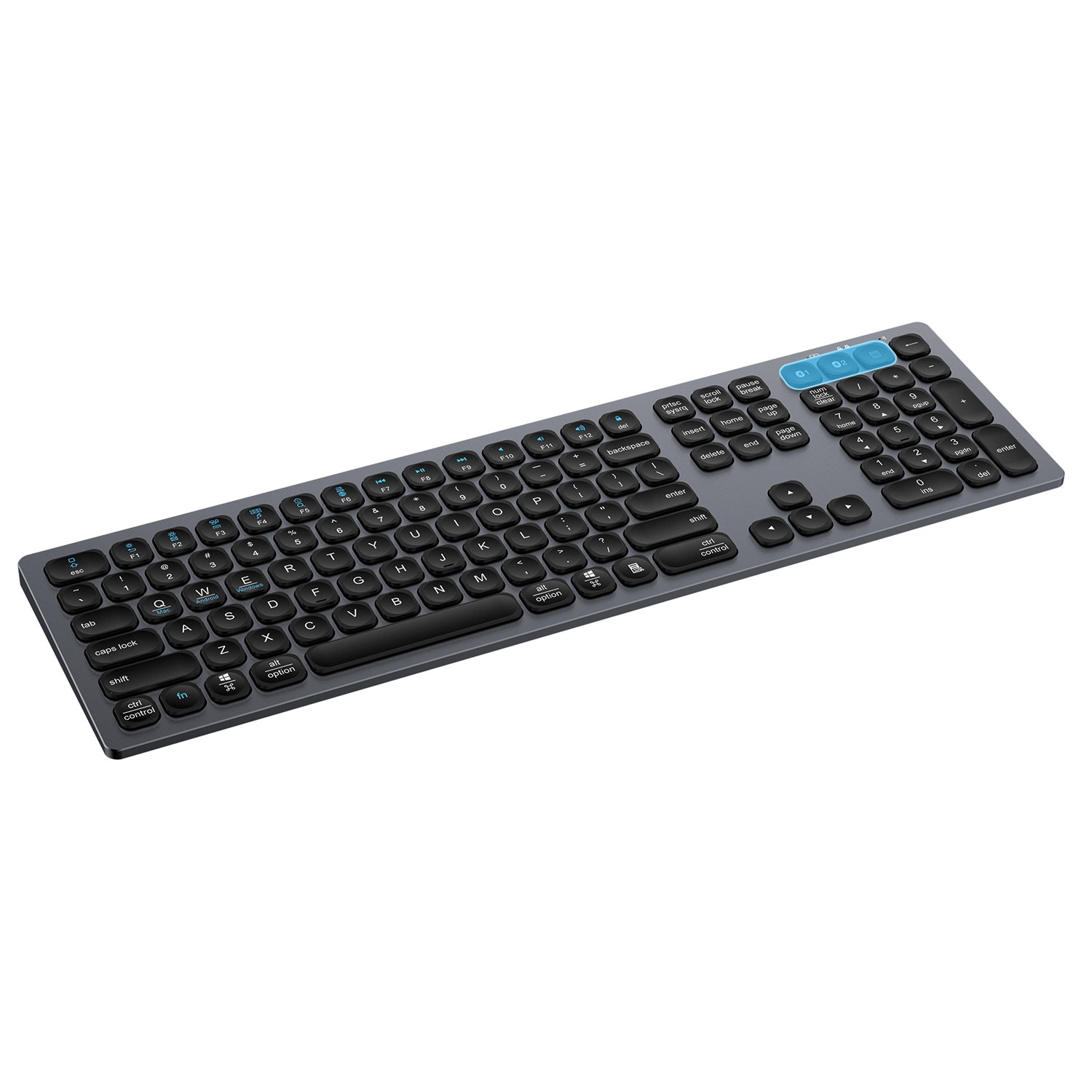 Tastatura Bluetooth cu tastatura numerica aluminiu elegant typerCLAW ...