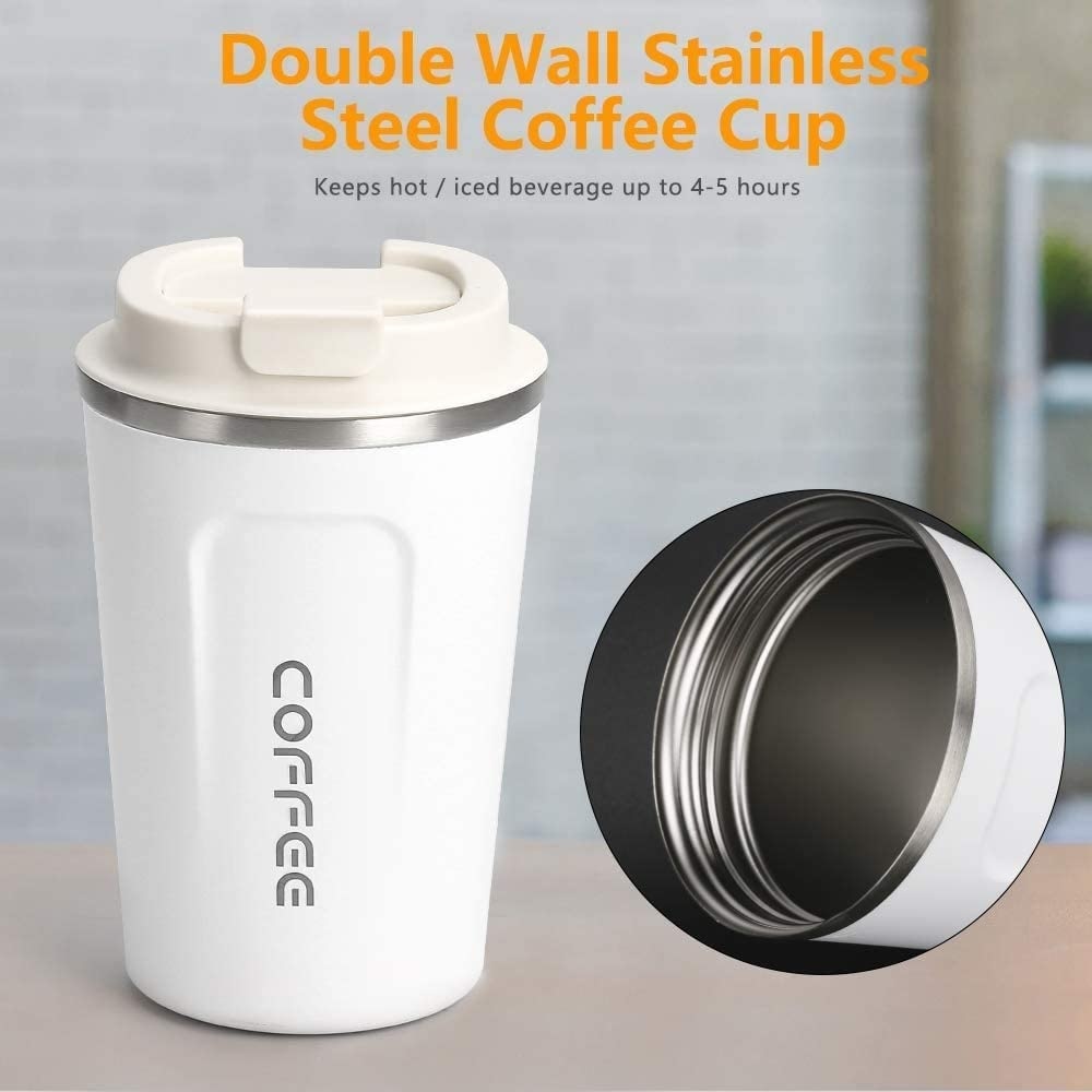 Cana Termos Coffee Welora®, Capacitate 510 ml, Pentru Cafea sau Alte ...