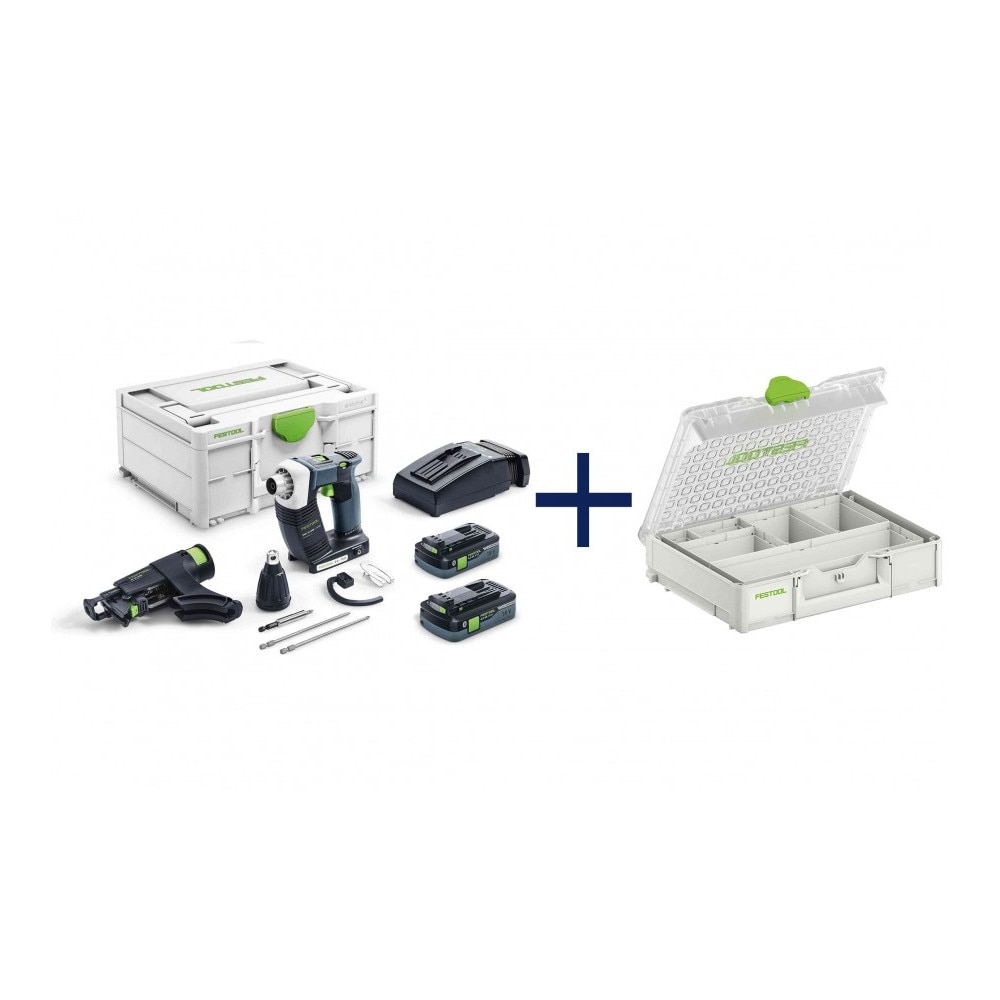 Masina de insurubat Festool Duradrive DWC 18-4500 HPC, 4.0 I-Plus, 2 ...