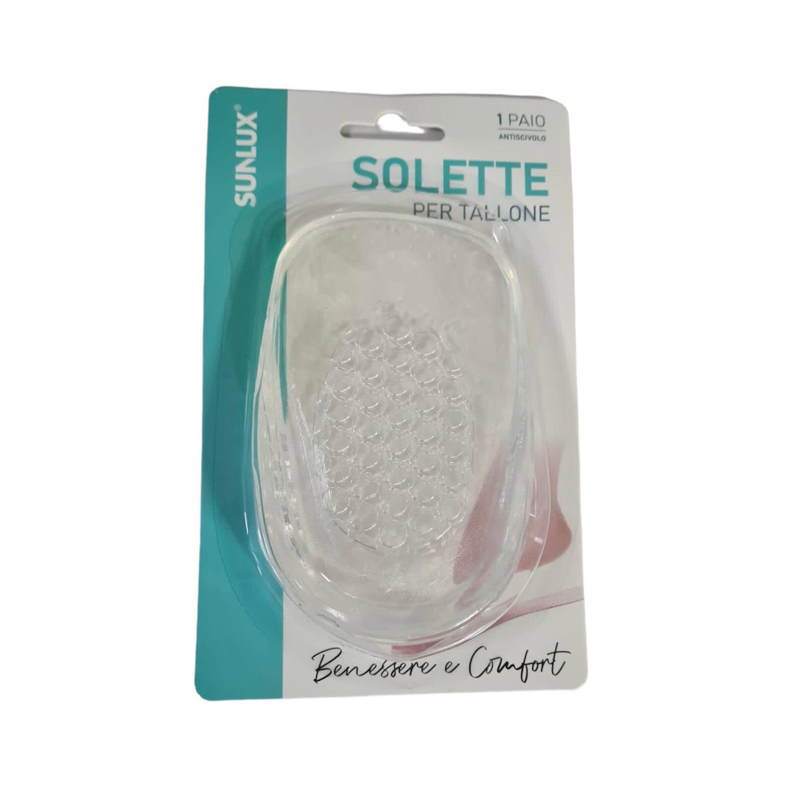 Set pernute silicon pentru calcaie, antialunecare, ortopedic ...