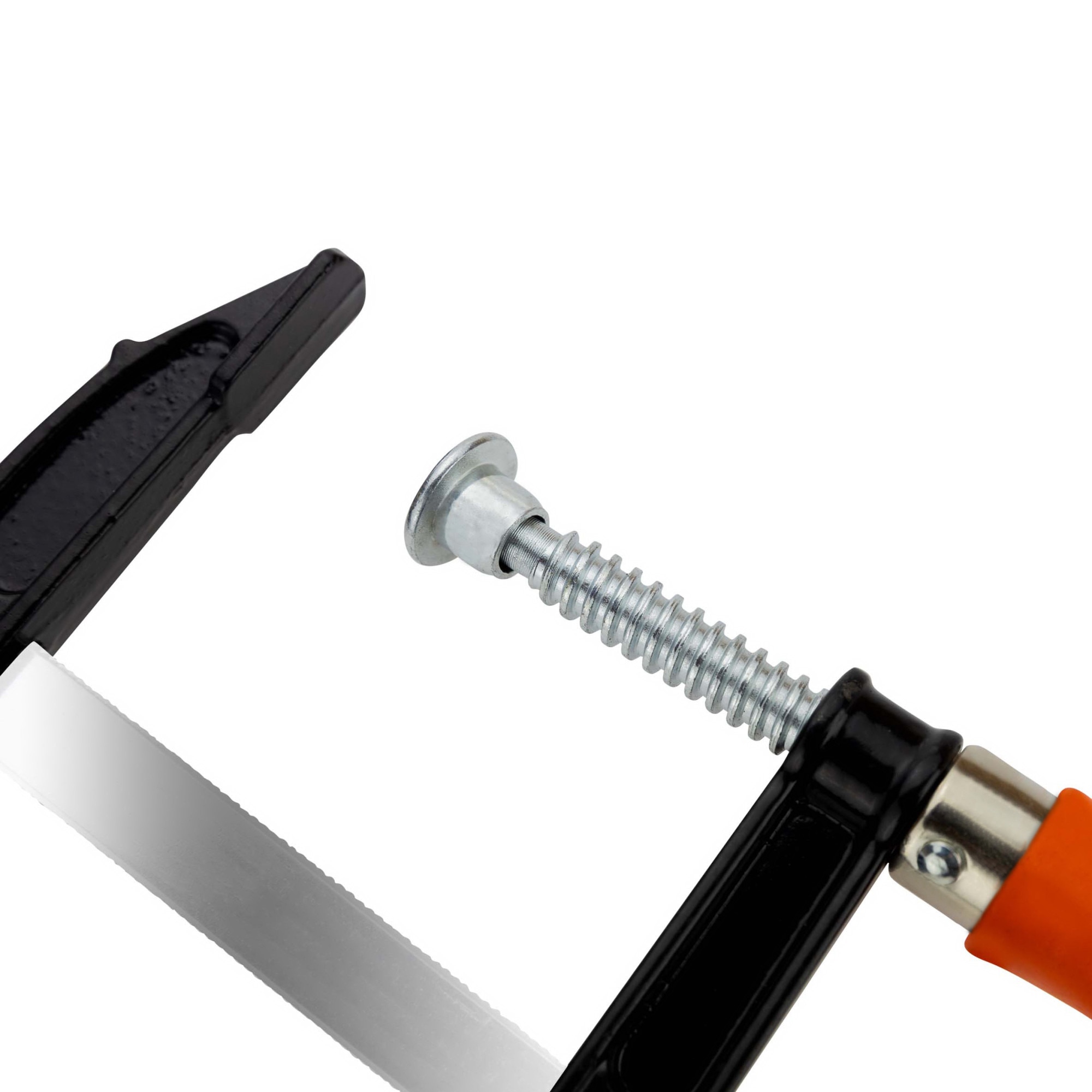 Clema cu surub tip F, Fonta/Lemn, 50x150mm, Multicolor - eMAG.ro