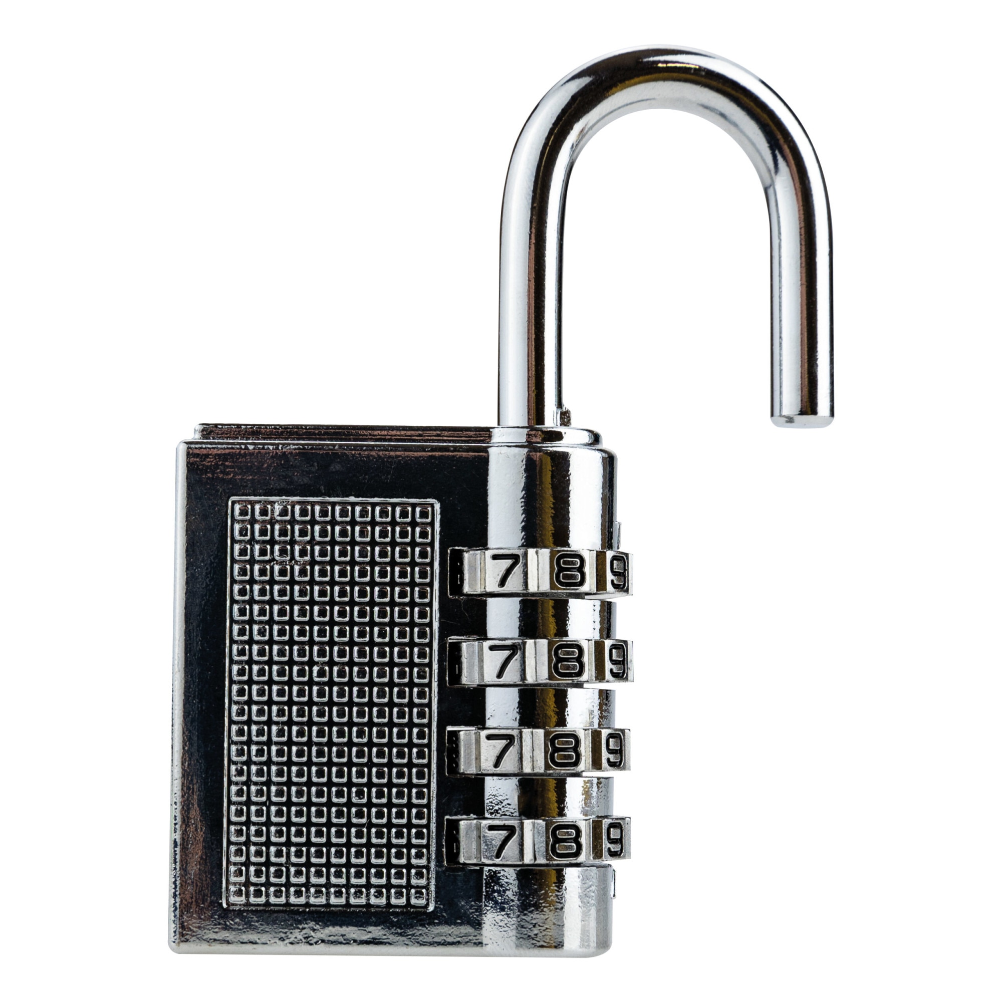 Секретен катинар 4 цифрен уникален код 7 9 см Сребрист Er40893 Emag Bg