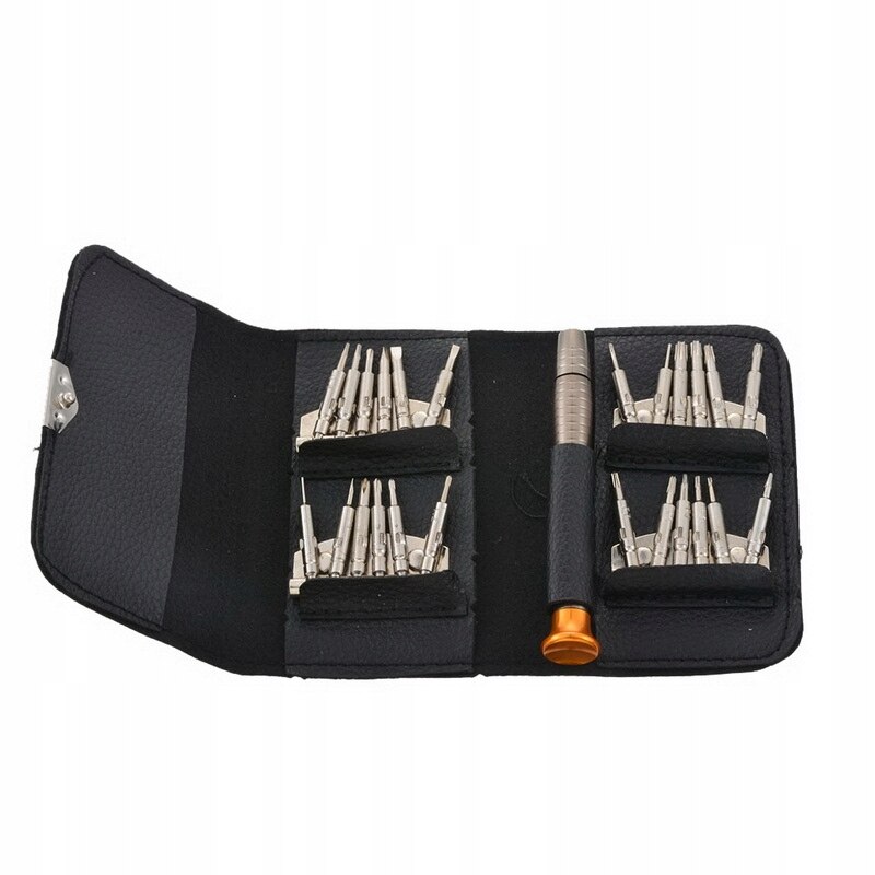 Set surubelnite de precizie 25 in 1, Torx, Argintiu - eMAG.ro