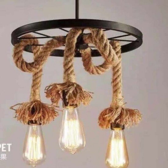 Lustra Rustica, Elit's, Esn229-3 - eMAG.ro