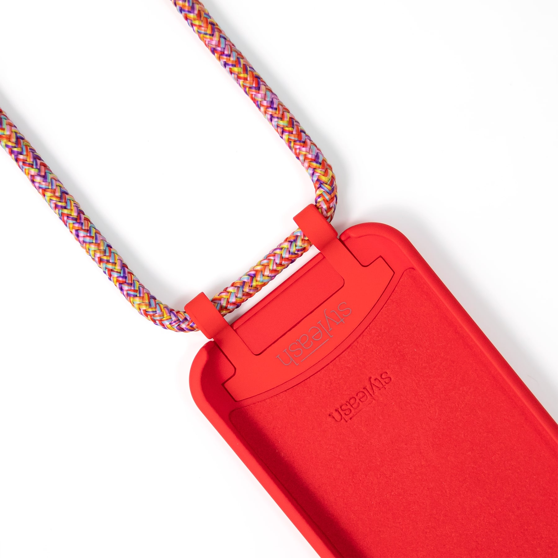 Husa telefon cu snur detasabil compatibil cu Apple, iPhone 13, Styleash ...