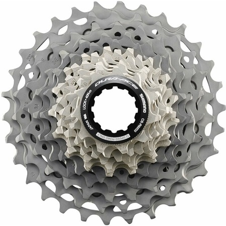 Pinioane bicicleta, Shimano, 12 viteze, Argintiu - eMAG.ro