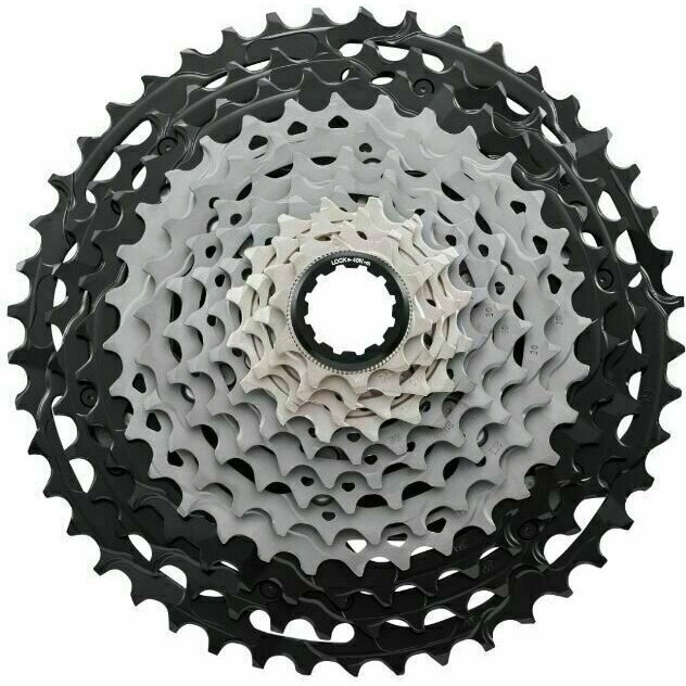Pinion caseta, Shimano, 12 viteze, Negru/Argintiu - eMAG.ro