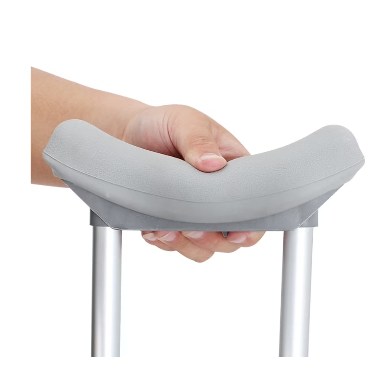 Set 2 carje din aluminiu cu sprijin subaxilar, marimea M - eMAG.ro