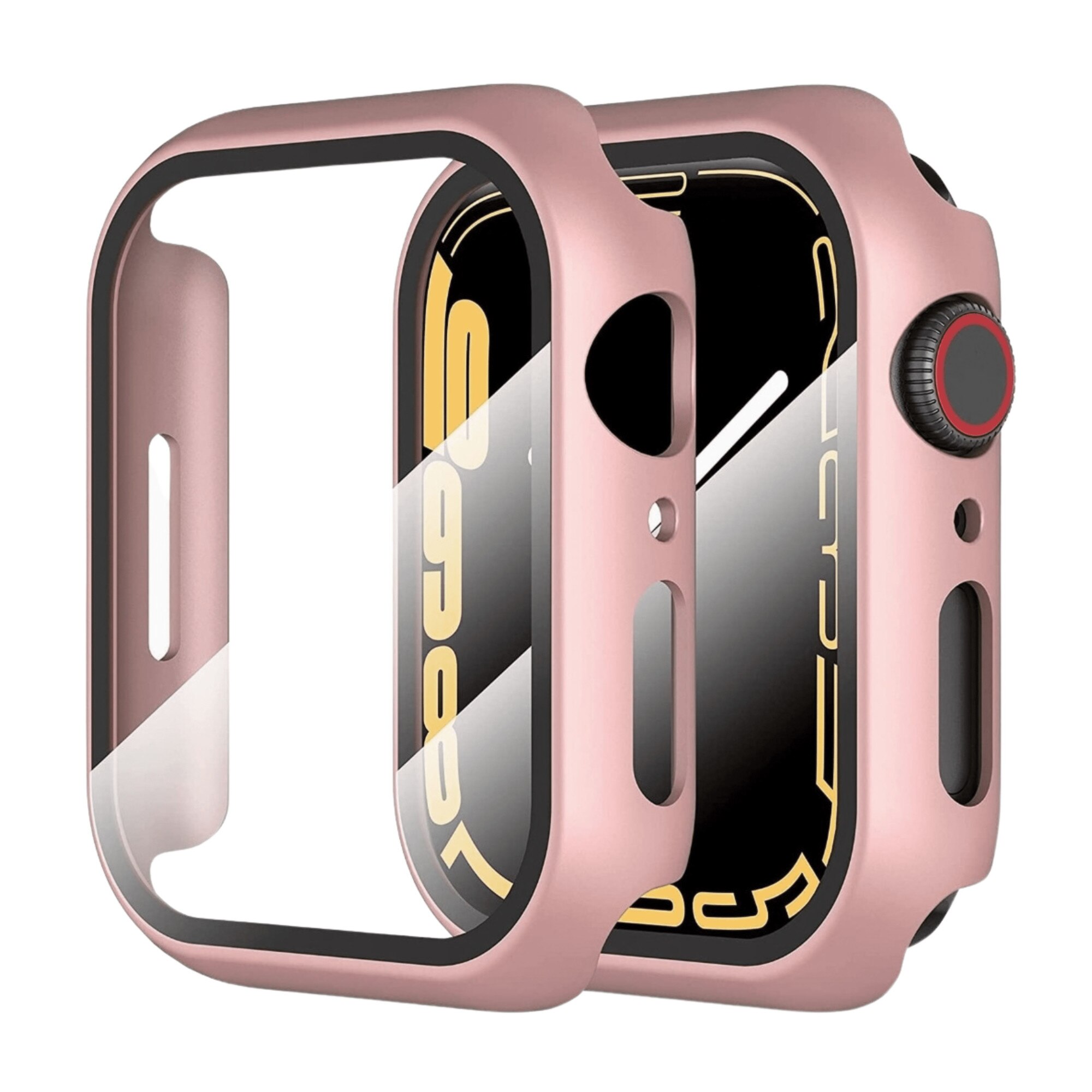 Protectie de ecran pentru Apple Watch, Policarbonat, Roz - eMAG.ro