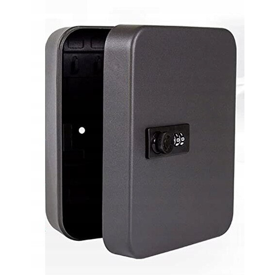 Cutie de depozitare pentru chei si 20 etichete, Negru - eMAG.ro