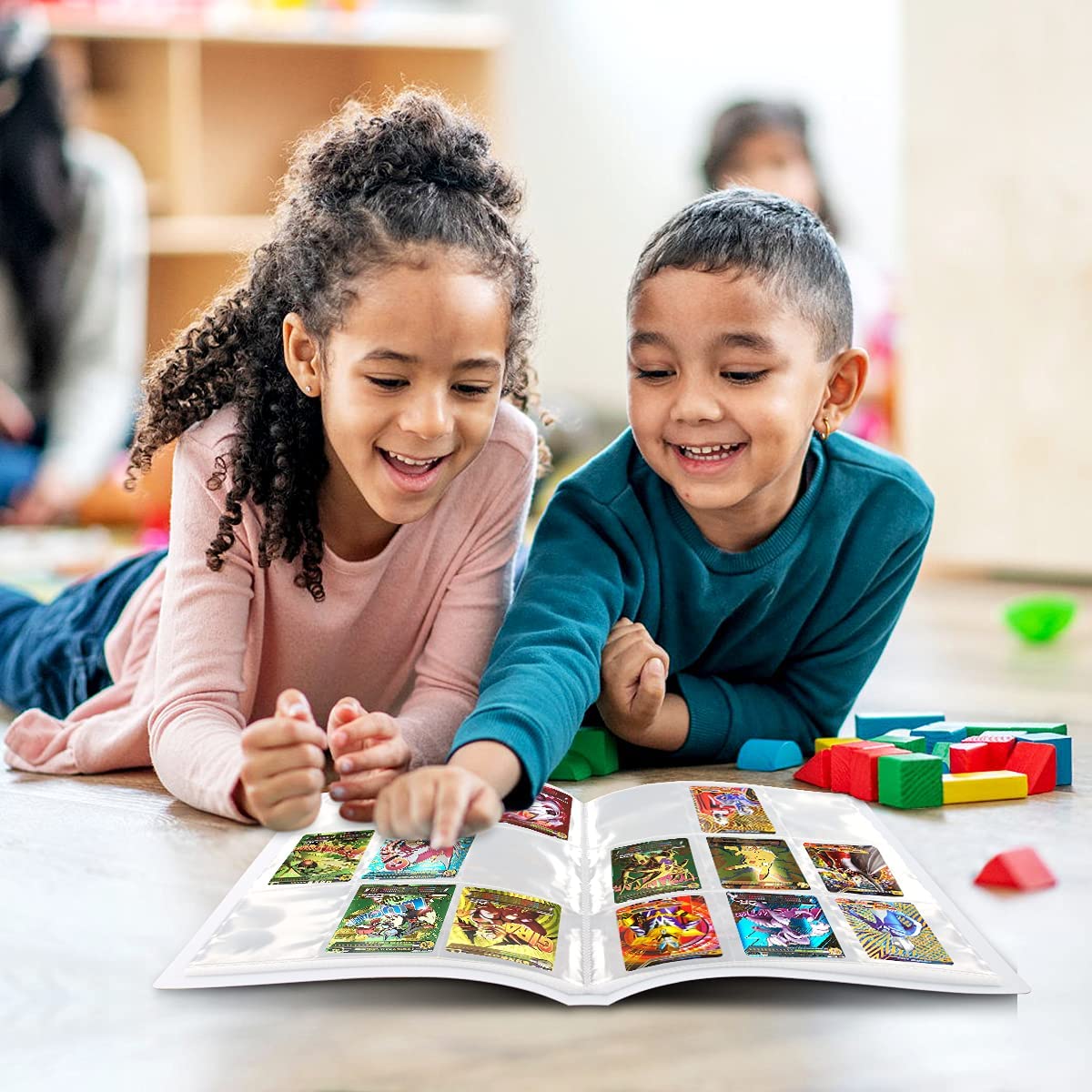 Mega album de colectie Pokemon, 432 carduri 3D, 47x30cm, Multicolor ...