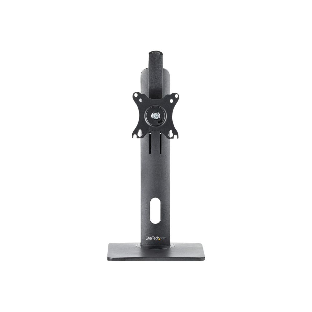 StarTech.com Free Standing Single Monitor Mount - Height Adjustable ...