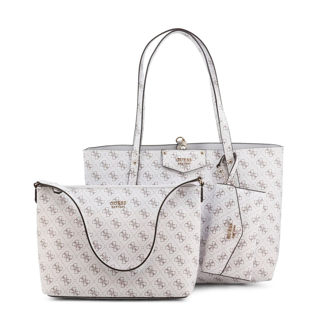 Geanta Guess 1605-ECO-BRENTON_HWESG8_39023_WLO Alb - eMAG.ro