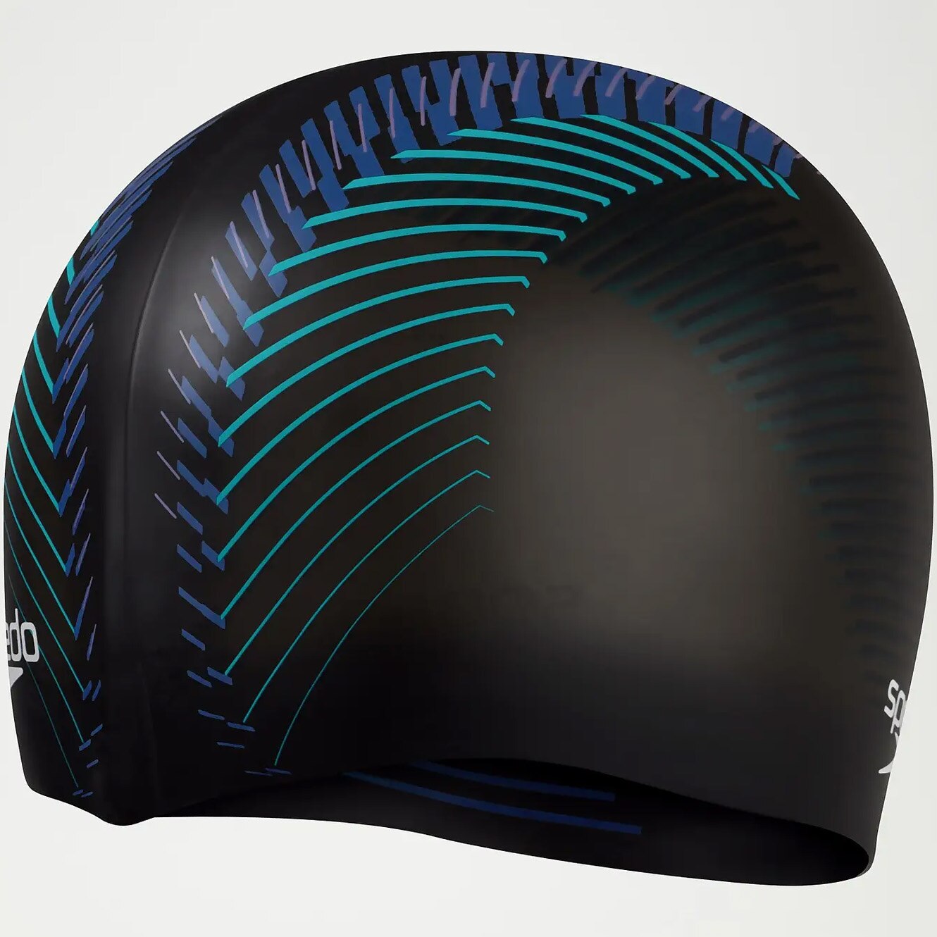 Casca inot adulti din silicon reversibila Speedo, negru/albastru - eMAG.ro