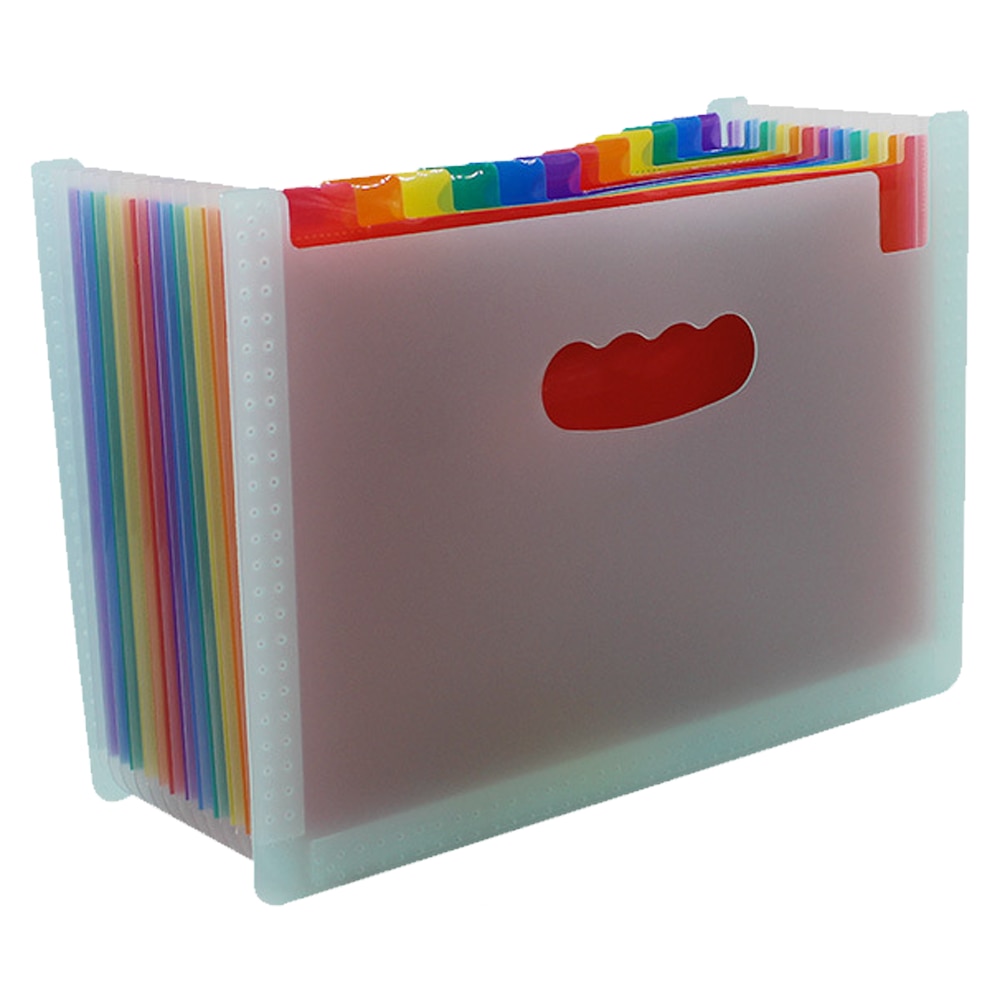Organizator pentru documente, 13 Compartimente, 33x25.5cm, Multicolor ...