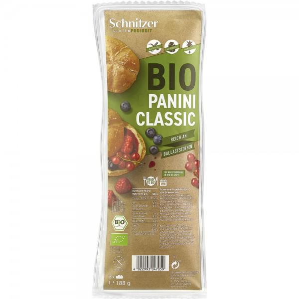 Chifle Panini Clasice Fara Gluten Bio 3 bucati 188 grame Schnitzer ...