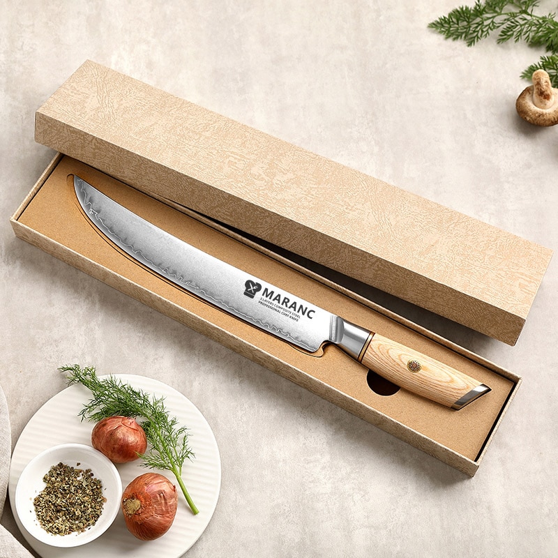 Cutit feliat profesional Maranc, otel compozit, 25.5 cm, M237 - eMAG.ro