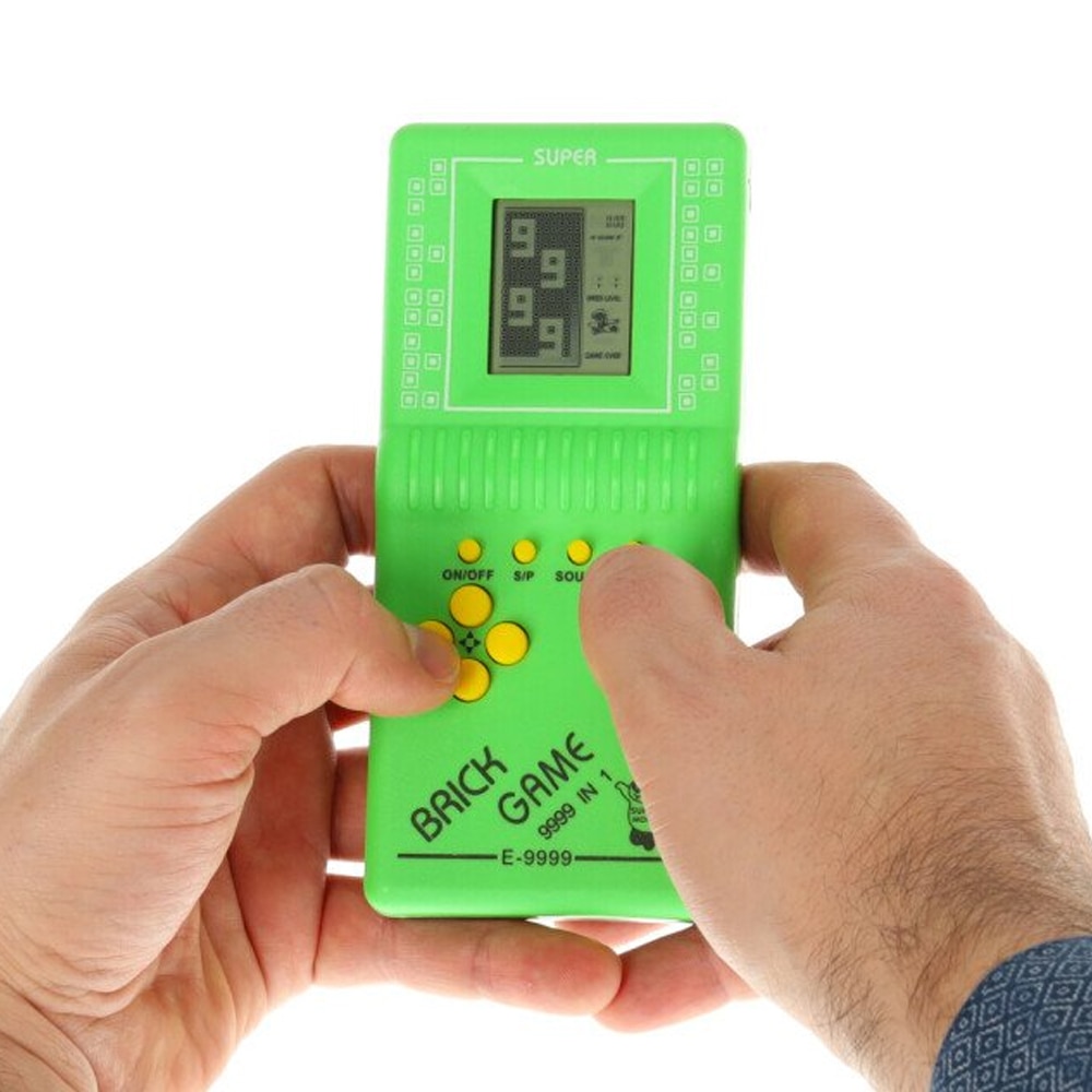 Joc Tetris Brick Saiconcept®, Diferite Jocuri, +3 Ani, Verde - eMAG.ro