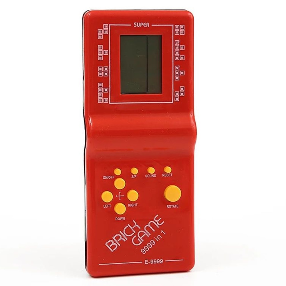 Joc Tetris Brick Saiconcept®, Diferite Jocuri, +3 Ani, Rosu - eMAG.ro