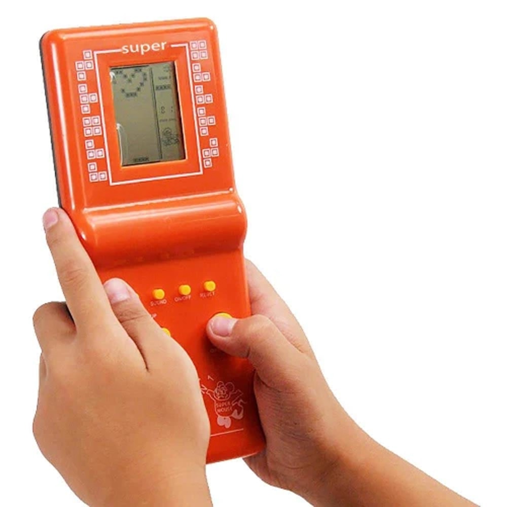 Saiconcept® Tetris Brick Game, различни игри, +3 години, червено - eMAG.bg