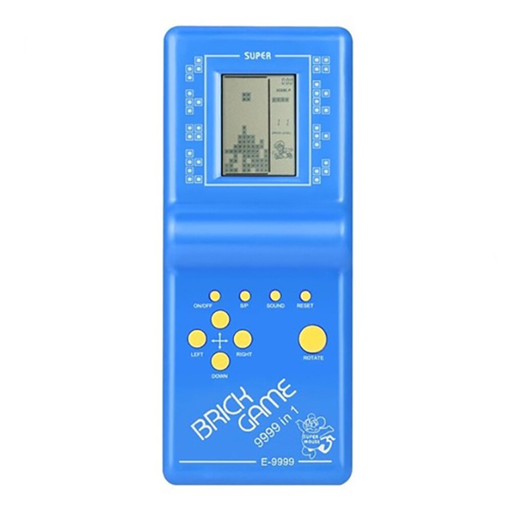 Saiconcept® Tetris Brick Game, различни игри, +3 години, син - eMAG.bg