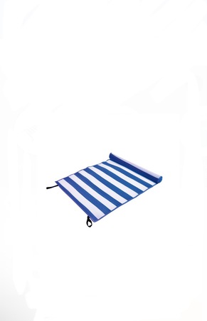Rogojina de plaja, alb/albastru, cu tesatura densa ce nu permite ...
