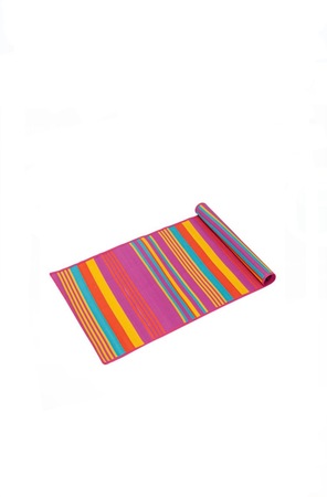 Rogojina de plaja, multicolor, cu tesatura densa ce nu permite accesul ...