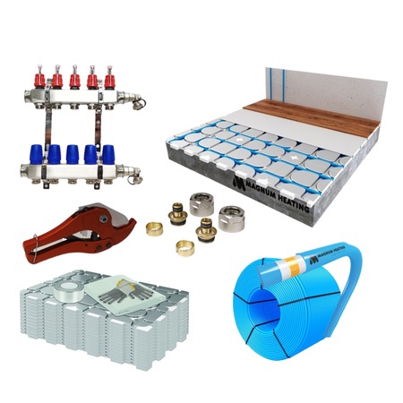 Kit incalzire prin pardoseala cu agent termic sistem uscat pentru ...