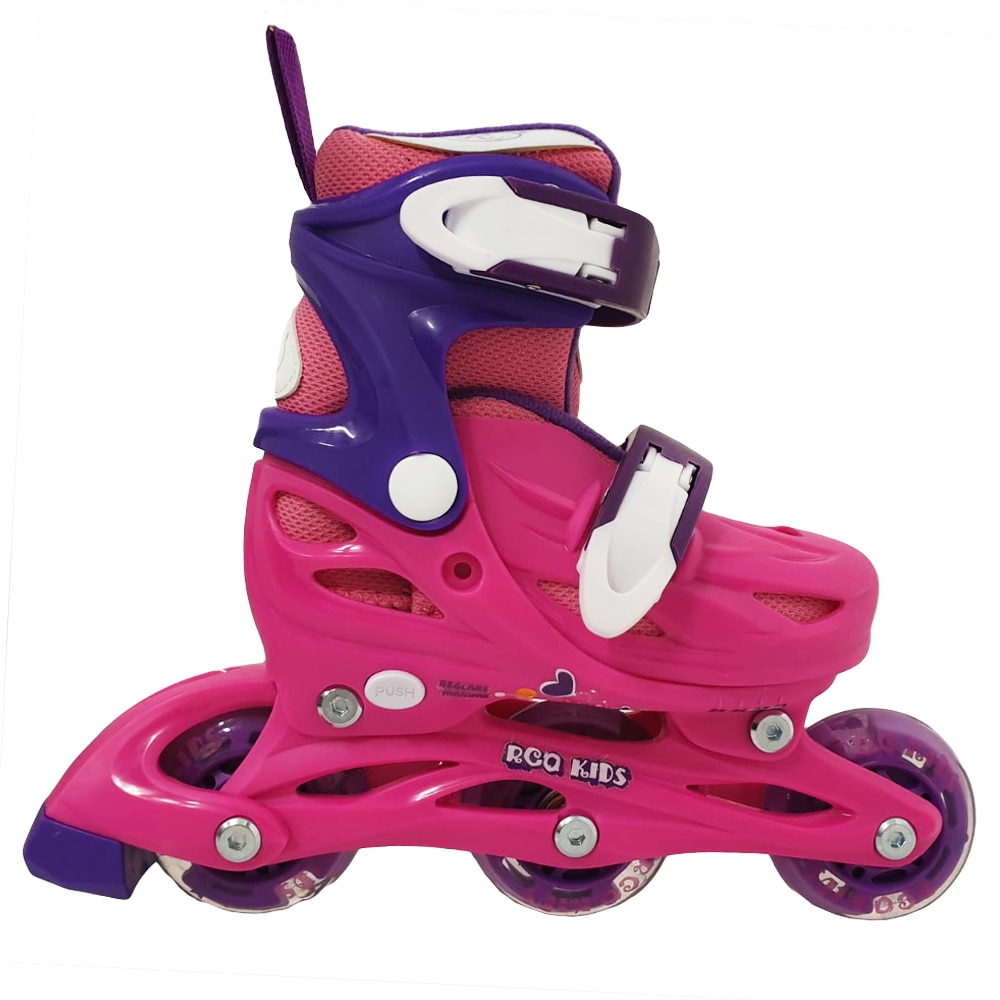 Set role reglabile pentru copii cu pozitionarea multipla a rotilor cu ...