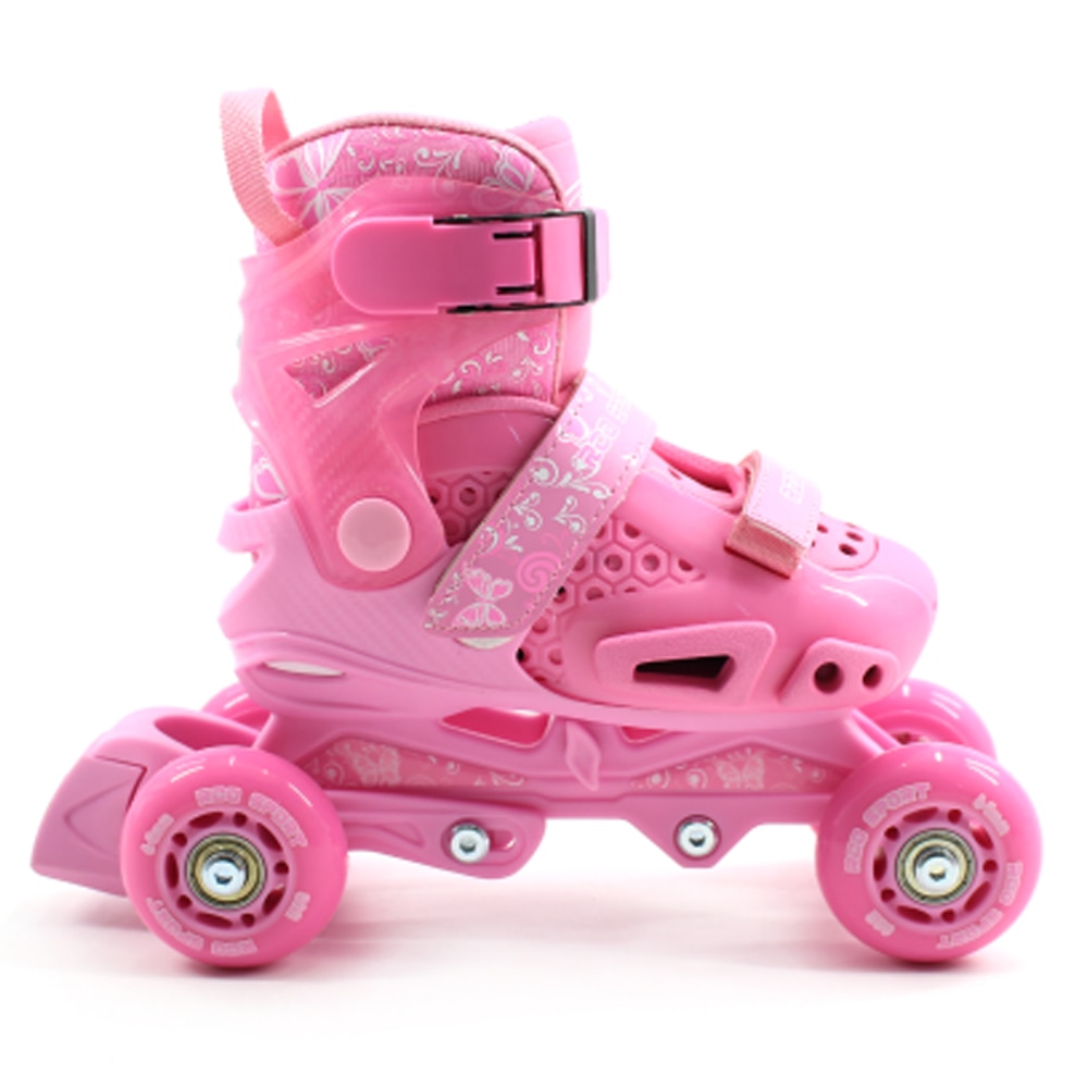 Set role reglabile pentru copii cu pozitionarea multipla a rotilor ...