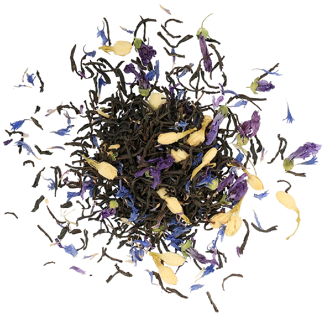 Ceai negru ceylon "Mini Tea Book" vol1 cu Iasomie, Floare de colt ...