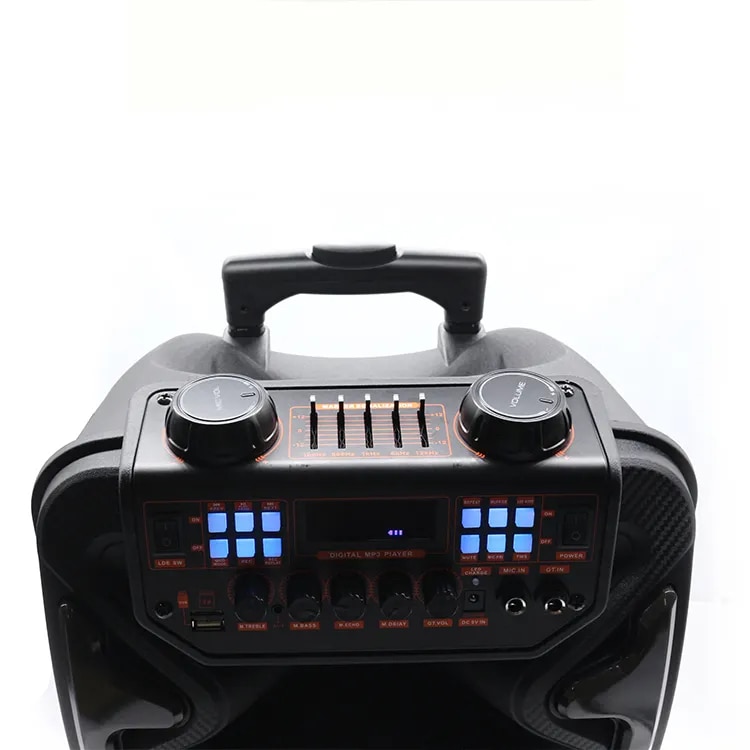 Boxa portabila Karaoke Sound System, 12 inchi, YB1201Q, neagra - eMAG.ro