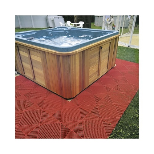 Set 6 placi pvc modulare pentru podea garaj, balcon, terasa, rezistente ...