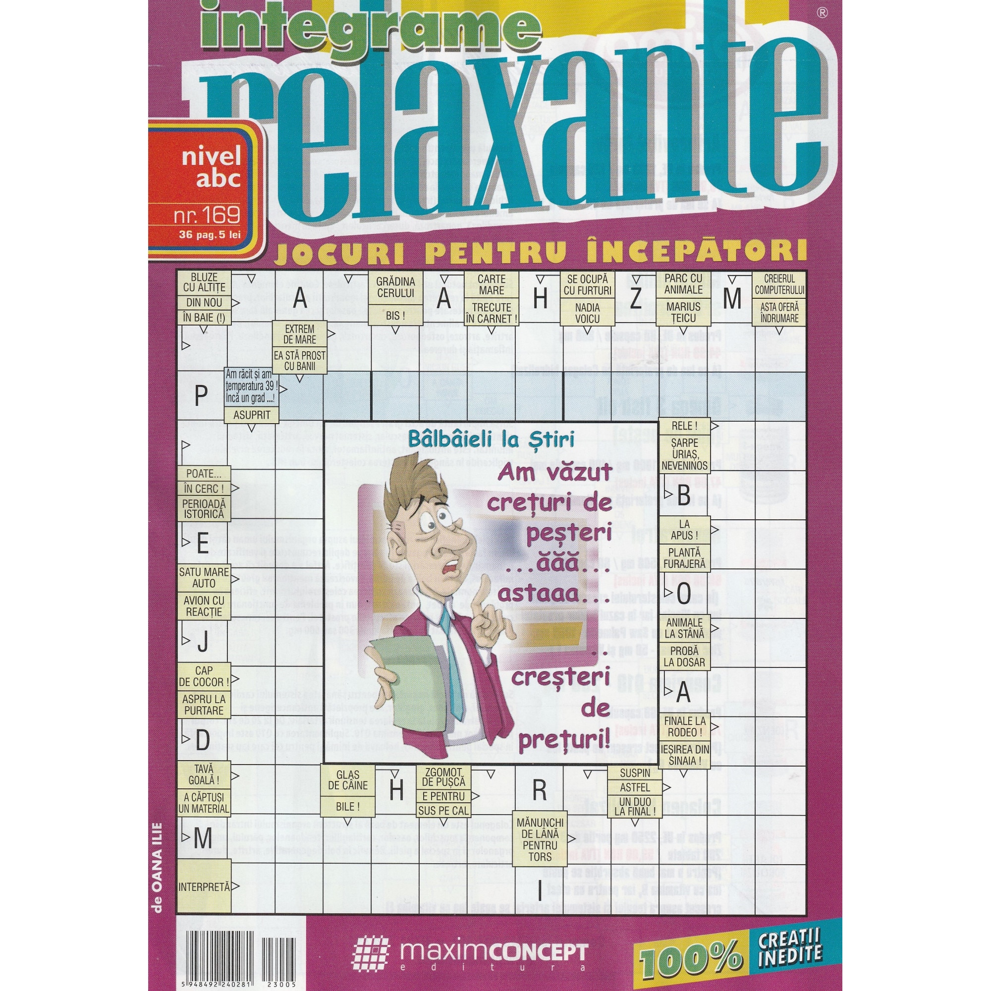 Integrame relaxante nr.169 - nivel abc - eMAG.ro