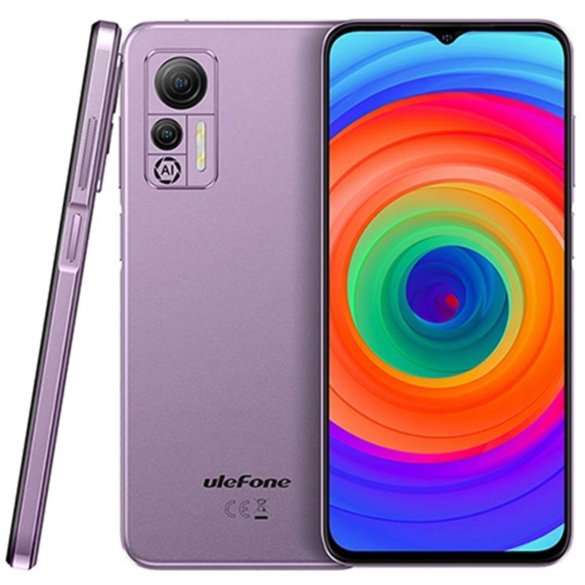 Мобилен телефон Ulefone, Note 14, Dual-SIM, 64 GB, 4 GB RAM, 4G, Purple ...