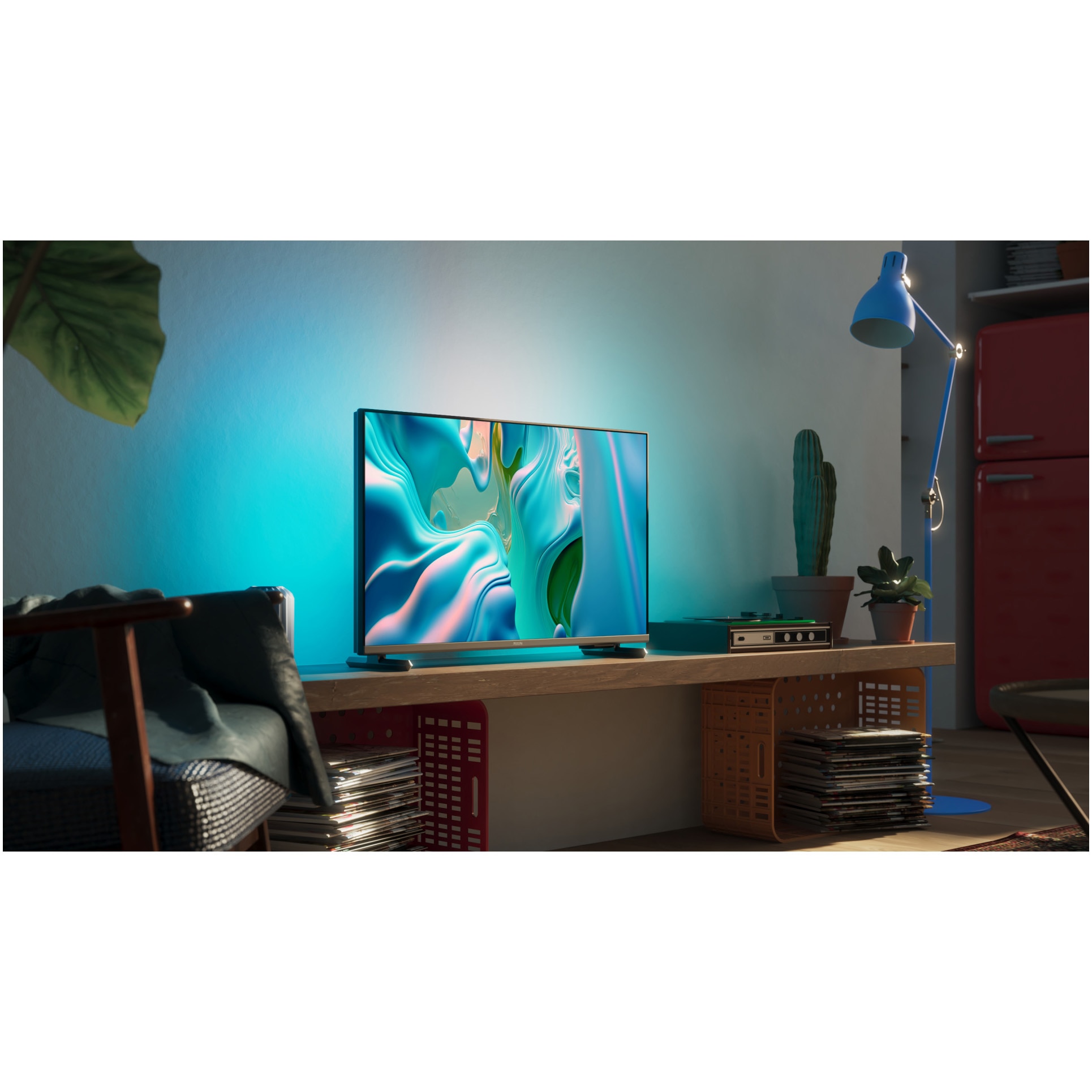 Televizor Philips AMBILIGHT LED 32PFS6908, 80 cm, Smart TV, Full HD ...