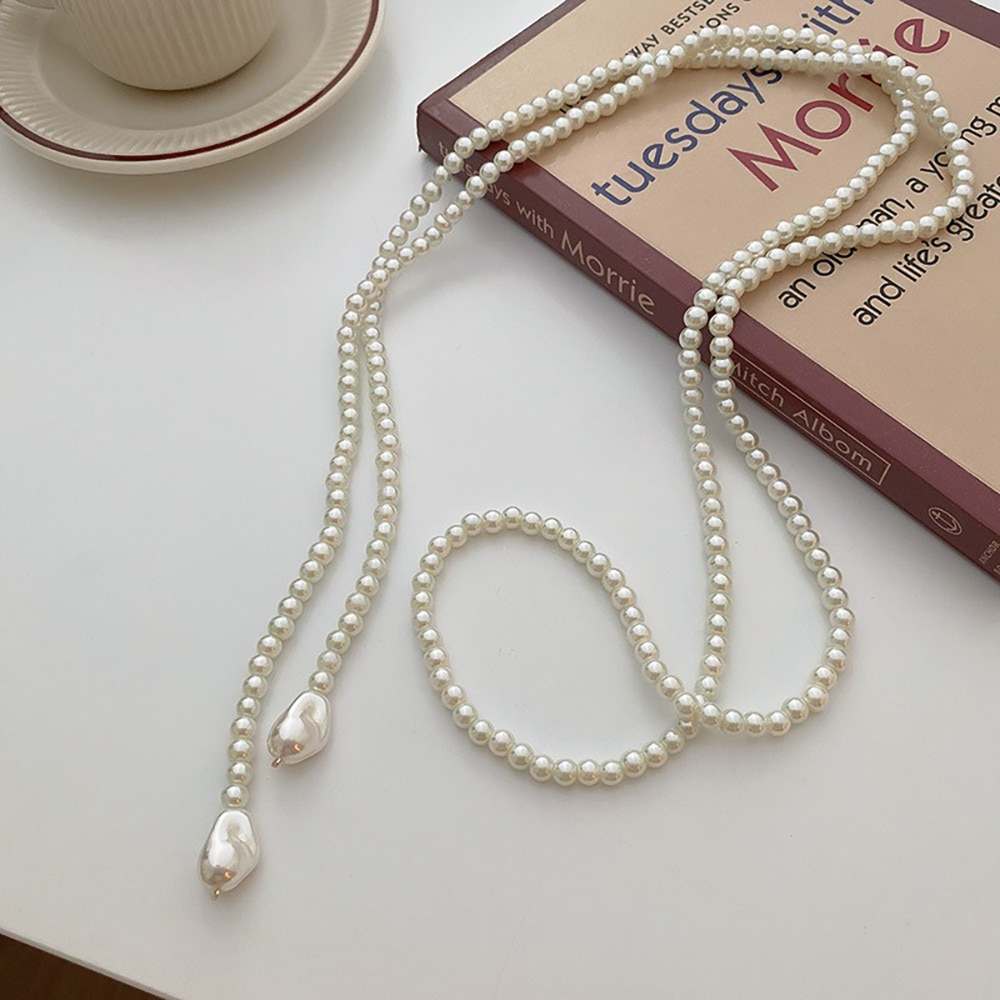 Colier perle 5347, Sic Moda, Alb - eMAG.ro