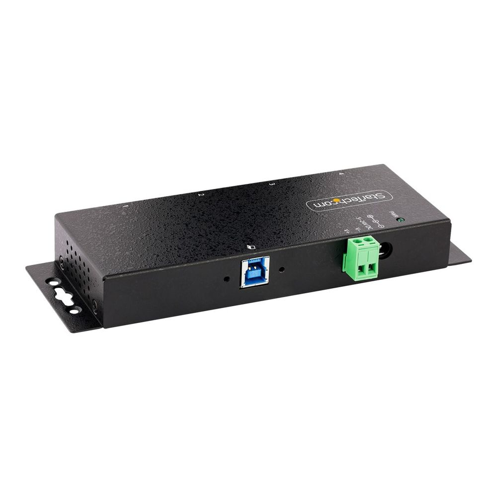 StarTech.com 4-Port Industrial USB 3.0 5Gbps Hub - Rugged USB Hub w ...