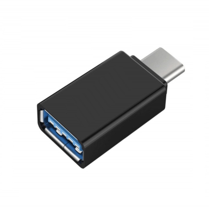 Adaptor, USB-C/USB, Negru - eMAG.ro