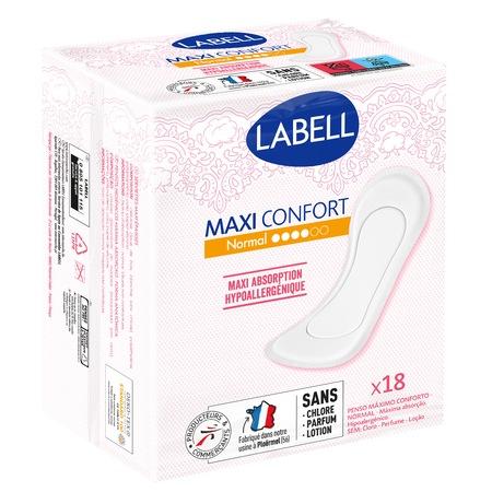 Absorbante menstruatie LABELL Maxi Confort Normal 4pic 18buc - eMAG.ro