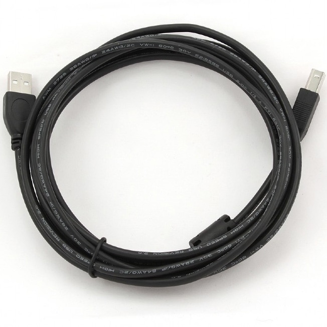 Кабел Usb Gembird За принтер Usb A 2 0 към Usb B 2 0 3 м Премиум